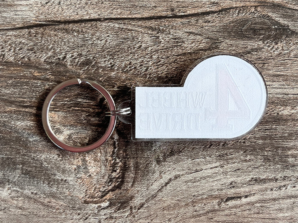4 Wheel Drive FJ40 Land Cruiser Toyota Plastic Acrylic Key Chain - Ree ...