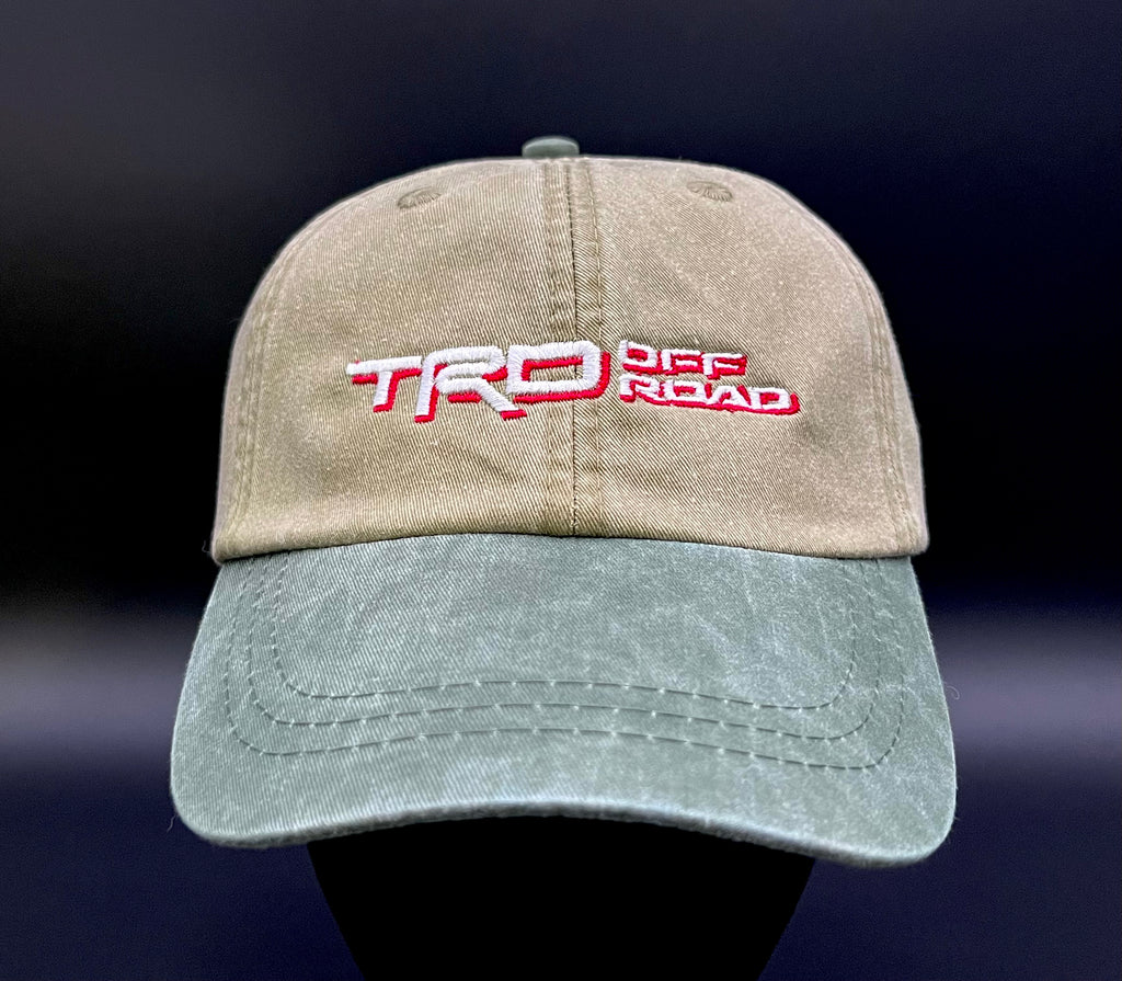 TRD Off Road Toyota Unstructured Pigment Dyed Cotton Twill Hat - Reefm ...