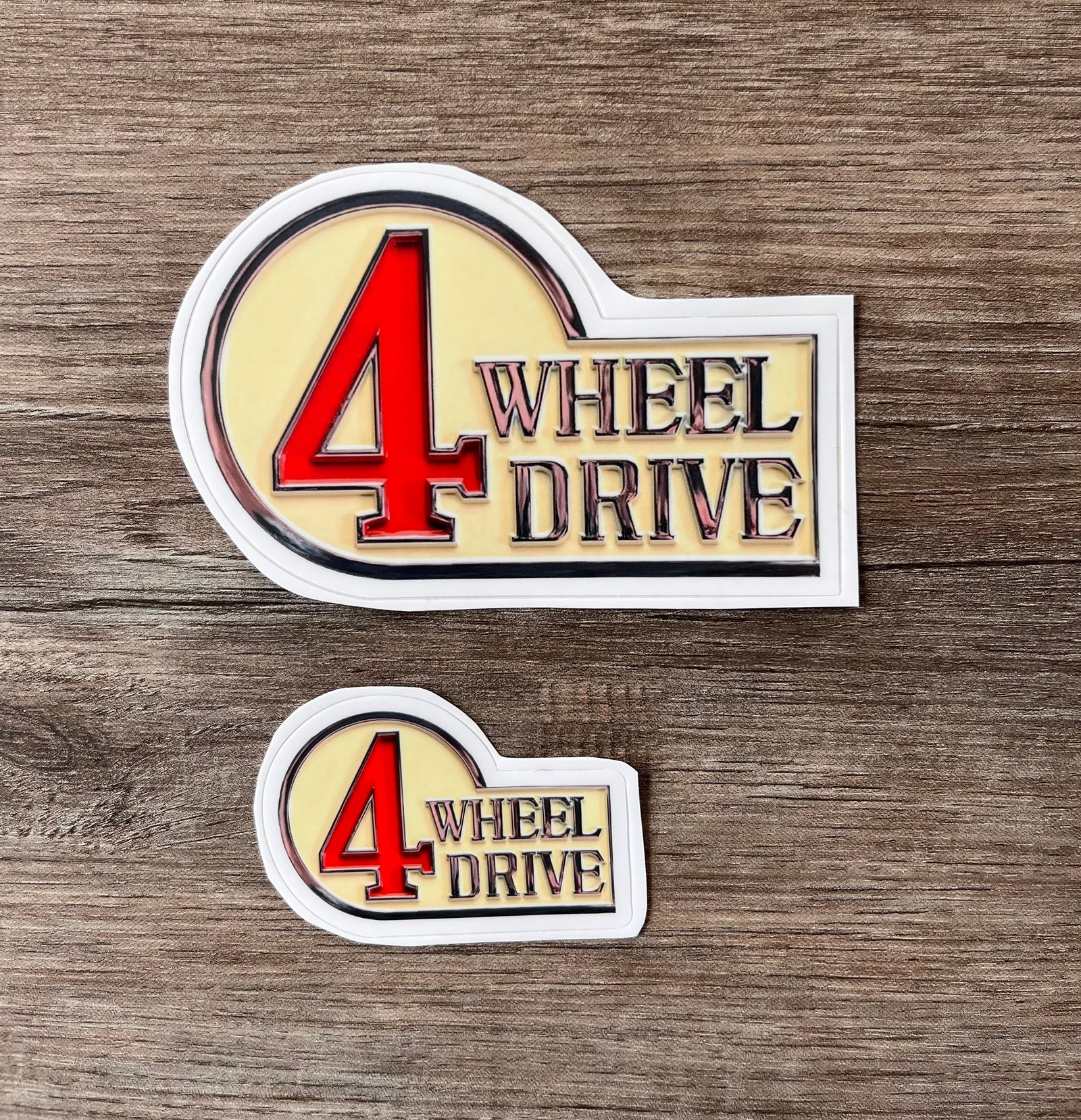 4 Wheel Drive FJ40 Toyota Land Cruiser Sticker 4WD Decal – Reefmonkey