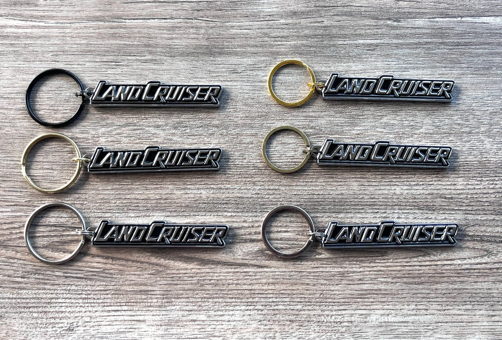 Toyota Land Cruiser Key Chain Key Fob Keychain Metal Key Ring – Reefmonkey