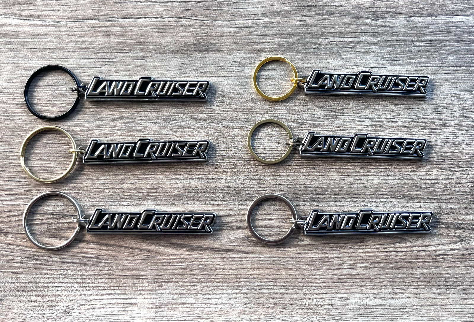 Toyota Land Cruiser Key Chain Key Fob Keychain Metal Key Ring – Reefmonkey