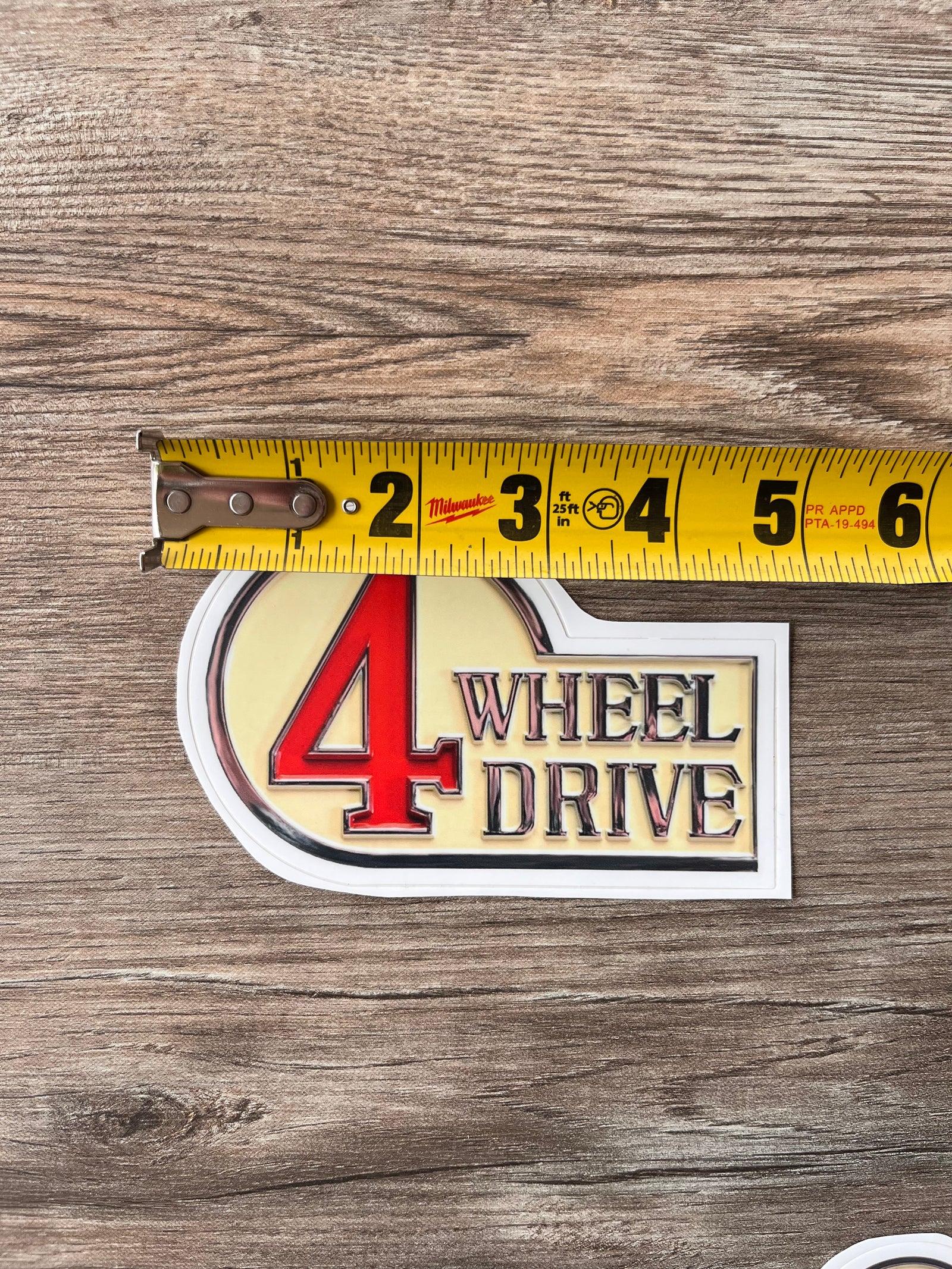 4 Wheel Drive FJ40 Toyota Land Cruiser Sticker 4WD Decal – Reefmonkey