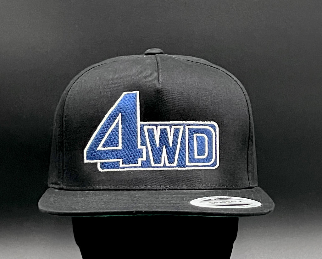 4WD Land Cruiser Embroidered 5 Panel Snapback Flat Brim Baseball Hat ...