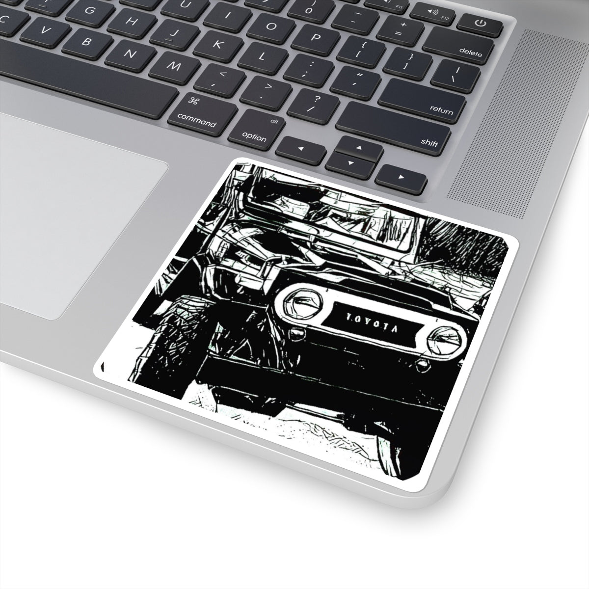 FJ40 Land Cruiser Square Sticker Decal – Reefmonkey