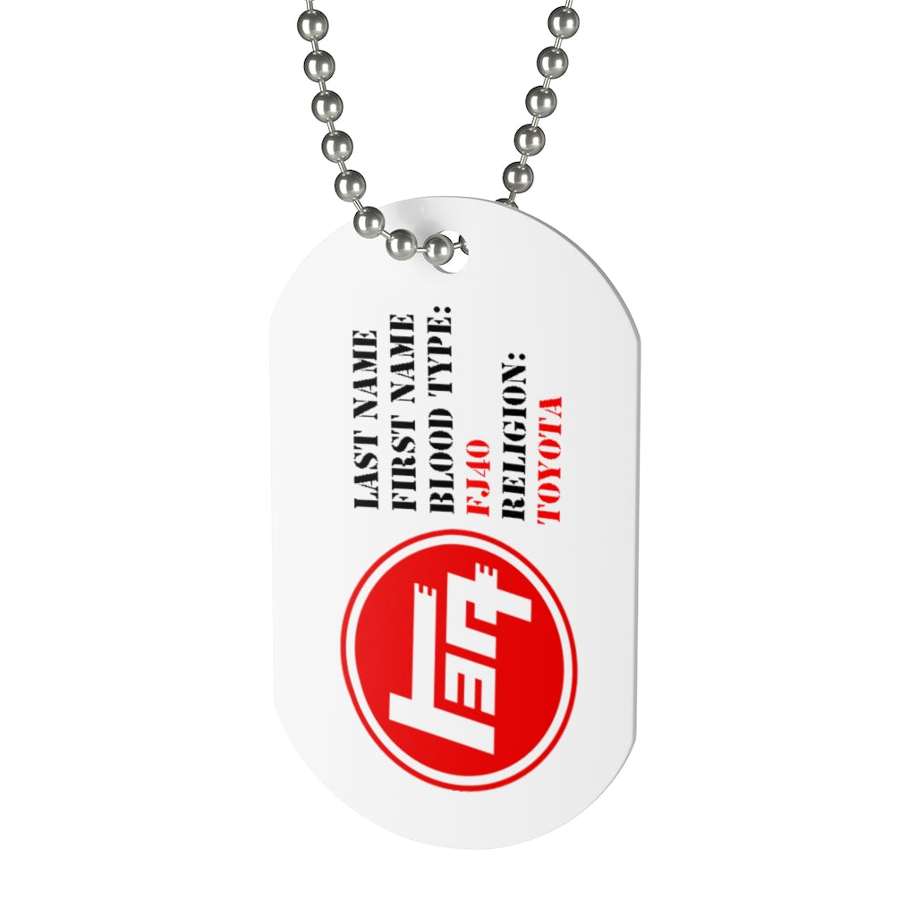 TEQ Old School Toyota Custom Dog Tags by Reefmonkey