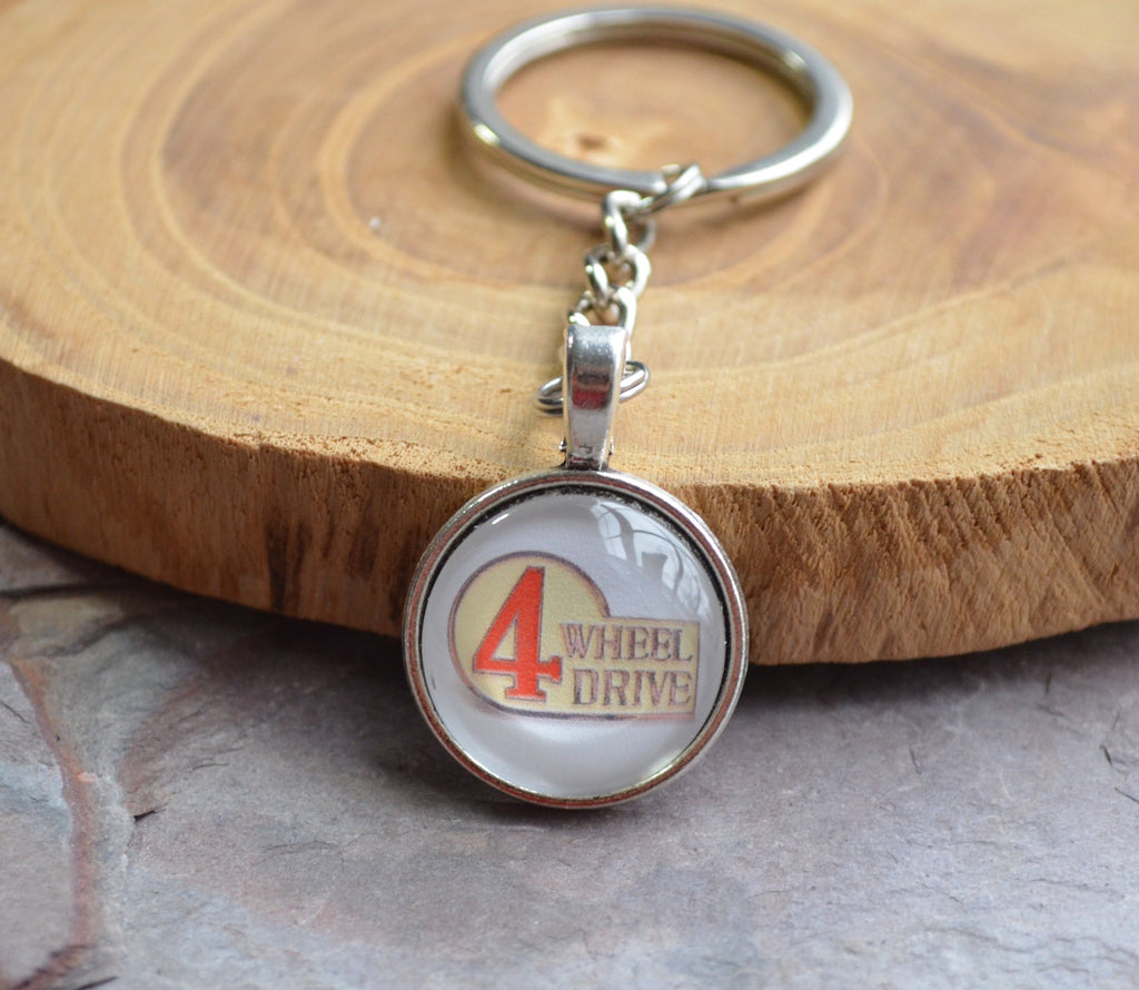 4 Wheel Drive FJ40 Land Cruiser Keychain Handmade Bronze or Silver ...