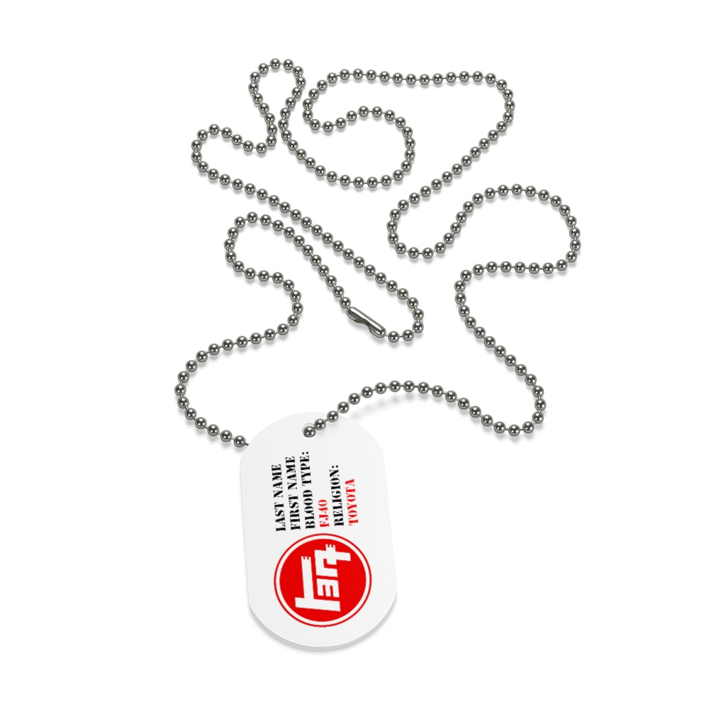 TEQ Old School Toyota Custom Dog Tags by Reefmonkey