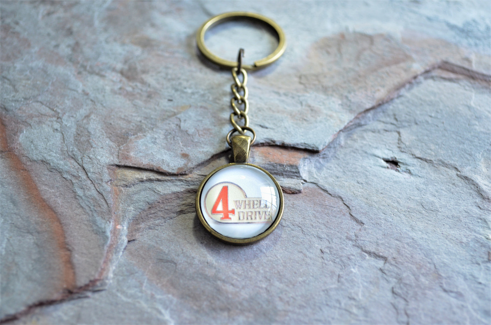 4 Wheel Drive FJ40 Land Cruiser Keychain Handmade Bronze or Silver ...